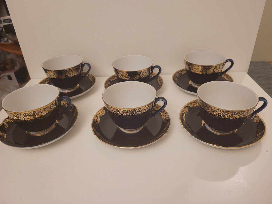 Lomonosov Teacup Set of 6. - Etsy
