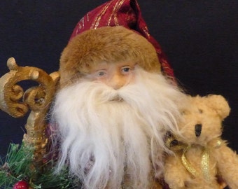 Teddy Bear Tree Topper - Etsy