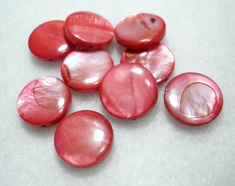 Flat Round Shell | Etsy