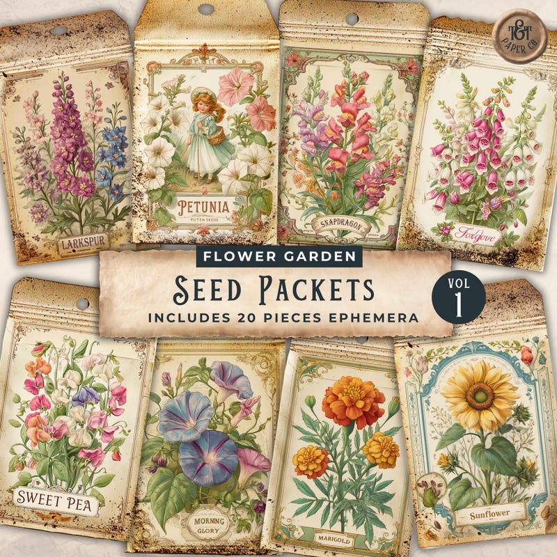 Spring Seed Kits - Etsy UK