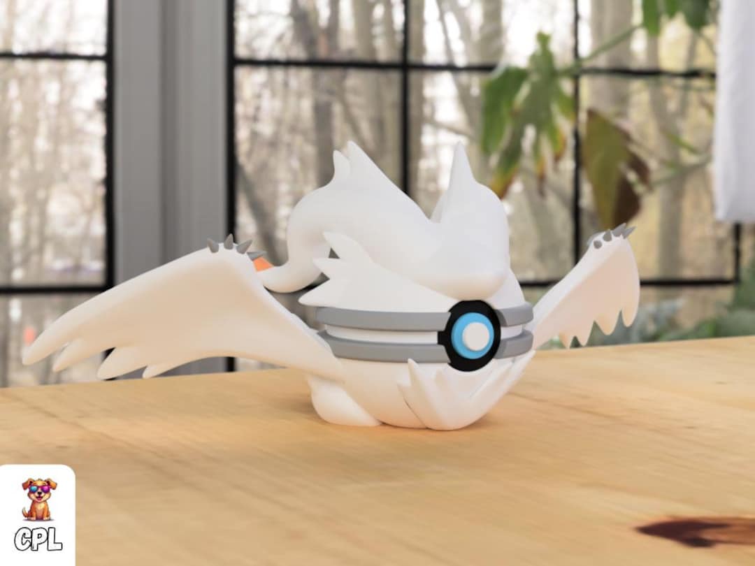 Pokémon Reshiram Figure | 3D Printed Decoration | Gift for Pokémon Fans ...