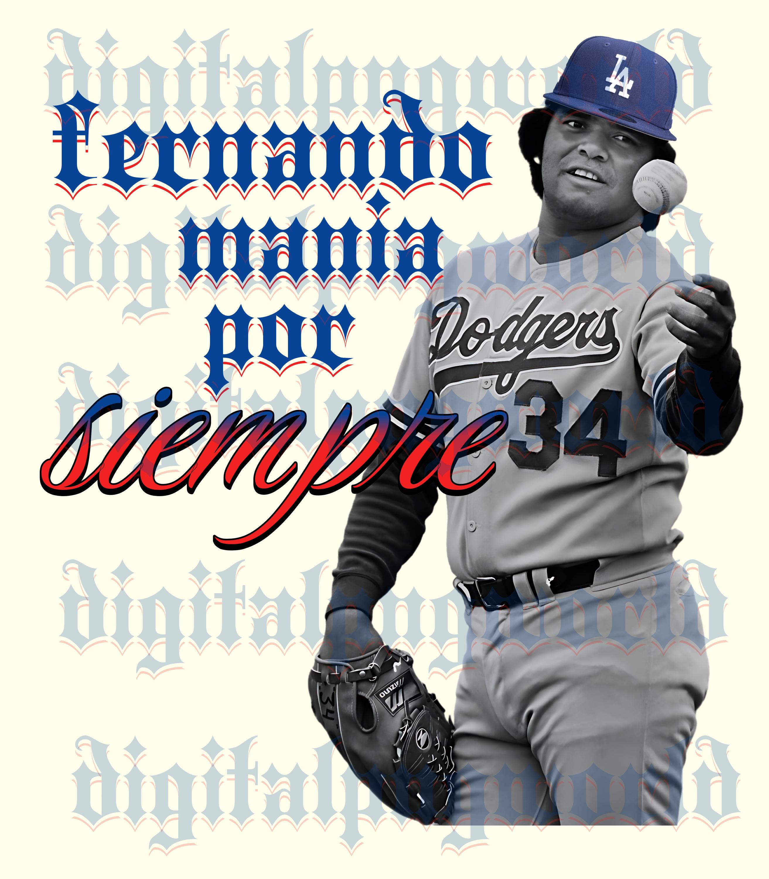 Fernandomania Forever in Spanish - F. Valenzuela PNG - Etsy