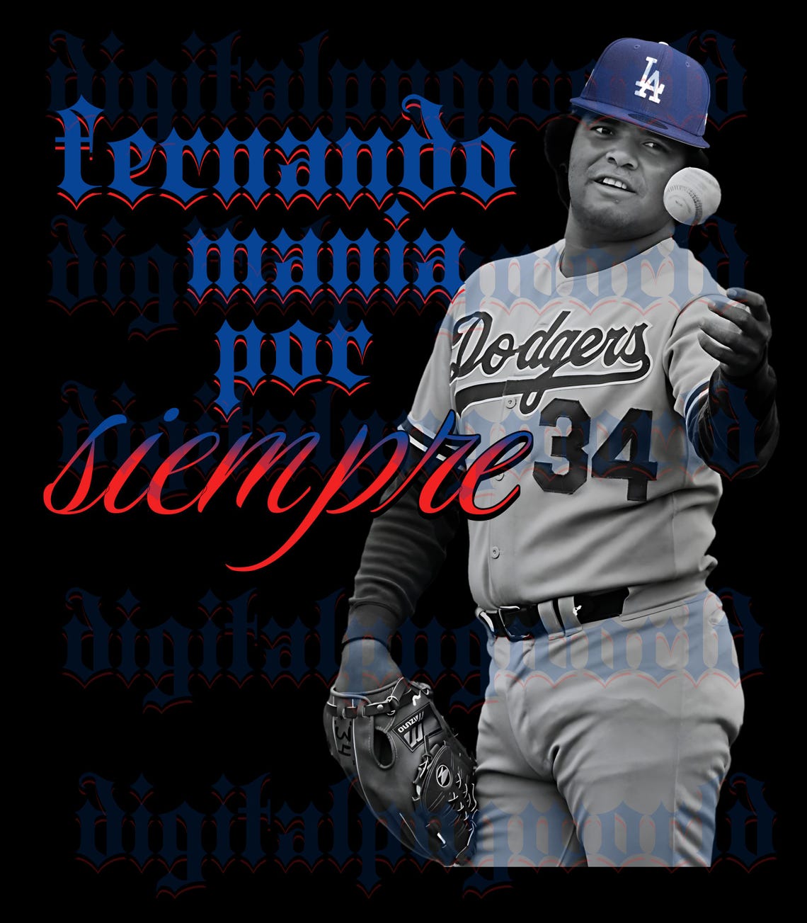 Fernandomania Forever in Spanish - F. Valenzuela PNG - Etsy