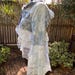 Pale Blue Reworked Denim Lace up Back, Duster Jacket, Ooak, Boho ...