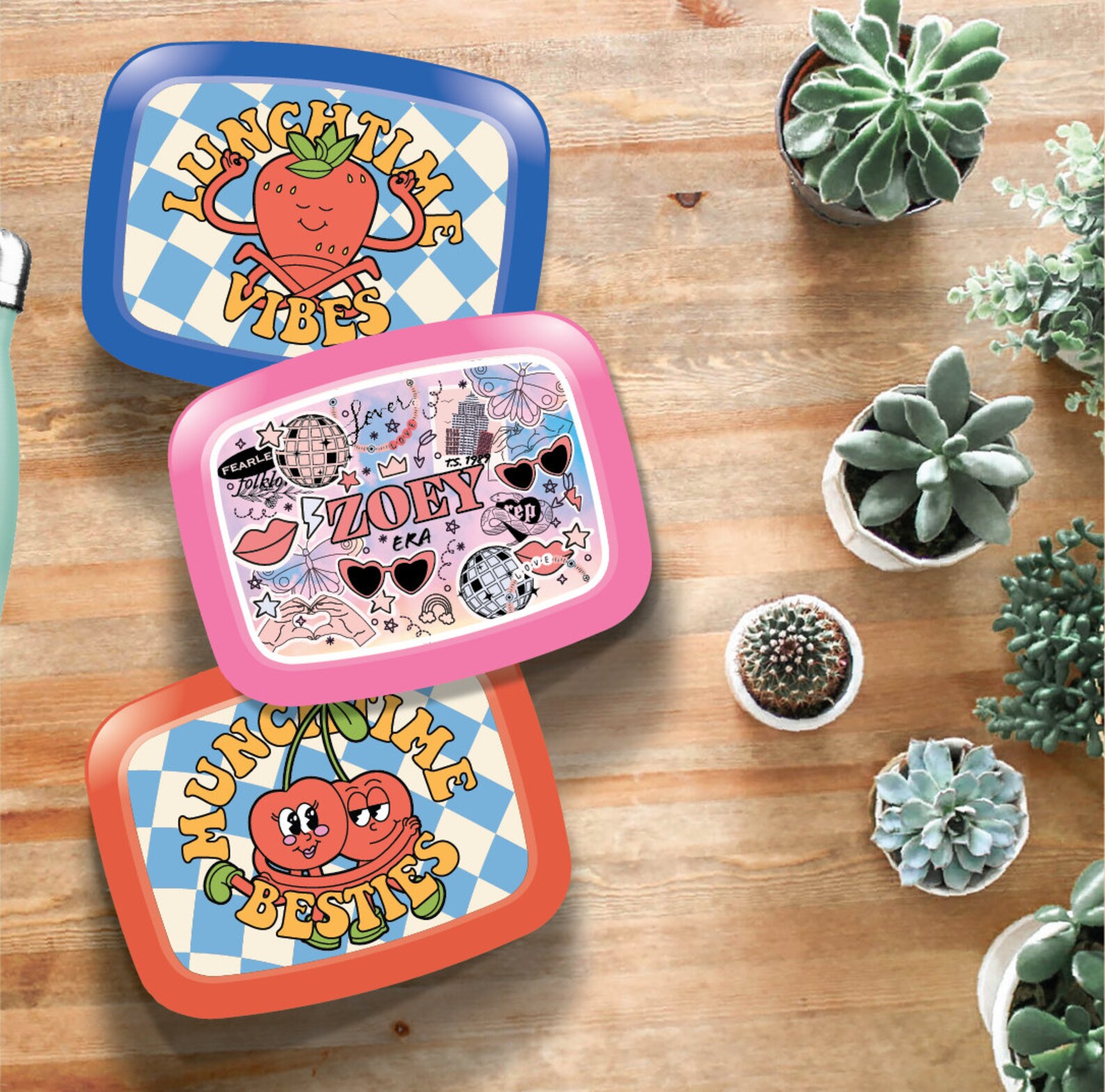 Personalized Lunchbox Bentgo Sticker Bundle, Back to School ...