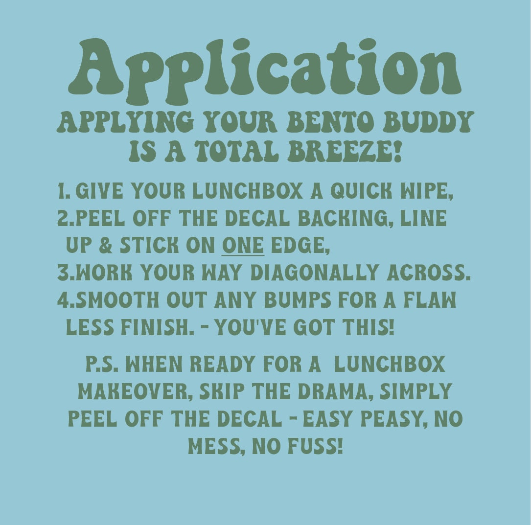 Personalized Bento Box Monster Car Sticker Bundle Cute Kids Toddler ...