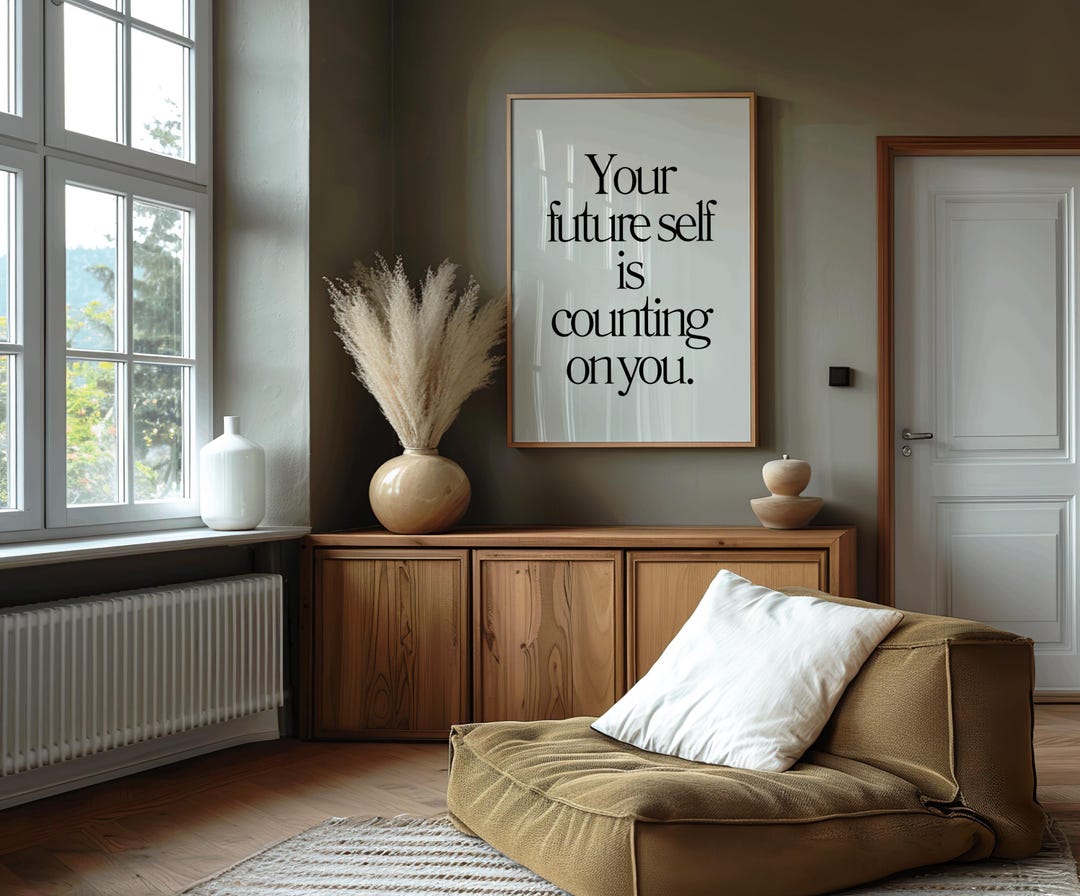 Success Mindset Poster, Mindset Posters, Therapist Decor, Wellness ...