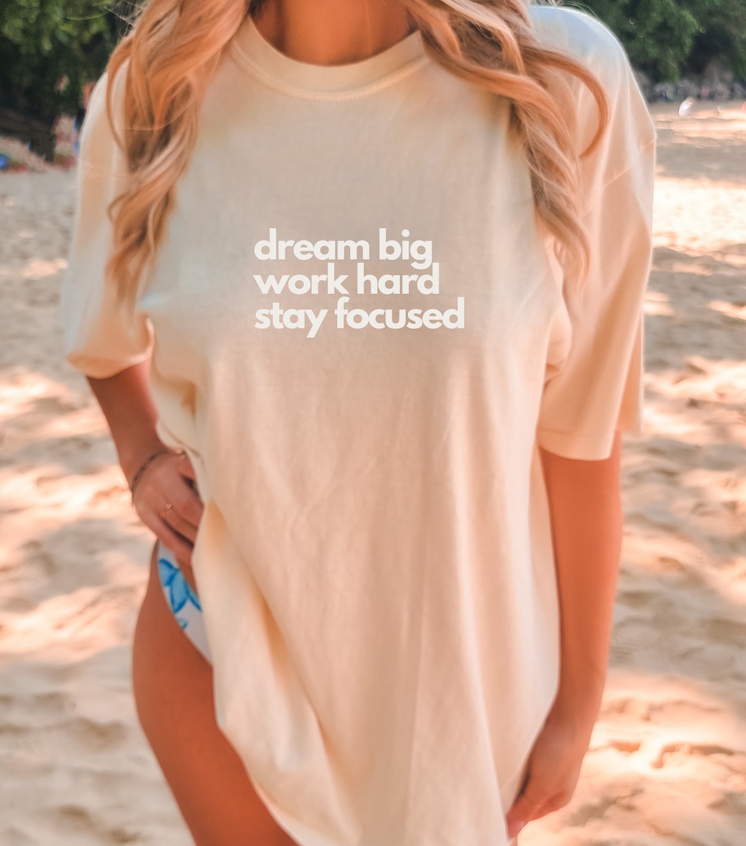 Dream Big Shirt, Work Hard Quote, Stay Focused, Motivation, Inspiration ...