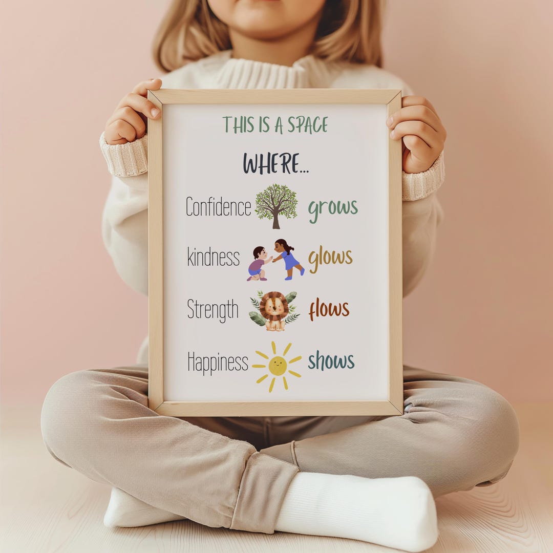 Confidence Poster Kids, Learning Posters, Preschool Posters, Growth ...