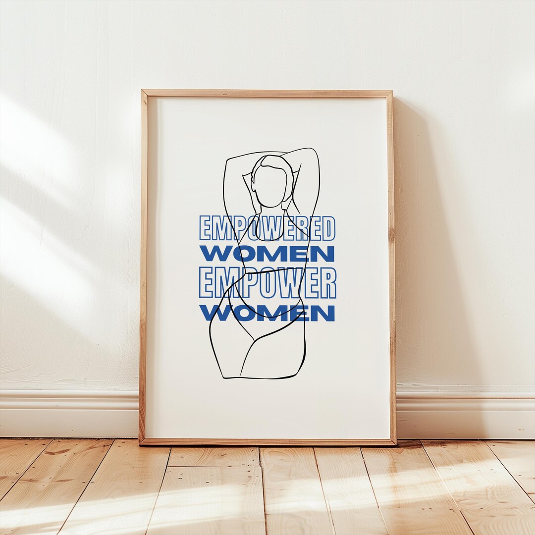 Women Empowerment Poster, Success Mindset Post, Wellness Poster ...