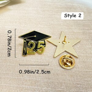 Enamel Pin Graduation,enamel Brooch,2025 Class Brooch,graduation ...