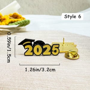 Enamel Pin Graduation,enamel Brooch,2025 Class Brooch,graduation ...