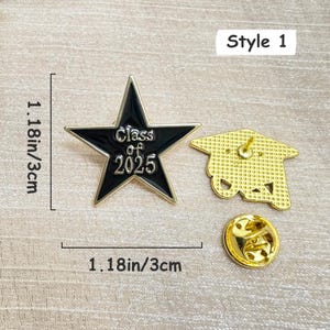 Enamel Pin Graduation,enamel Brooch,2025 Class Brooch,graduation ...