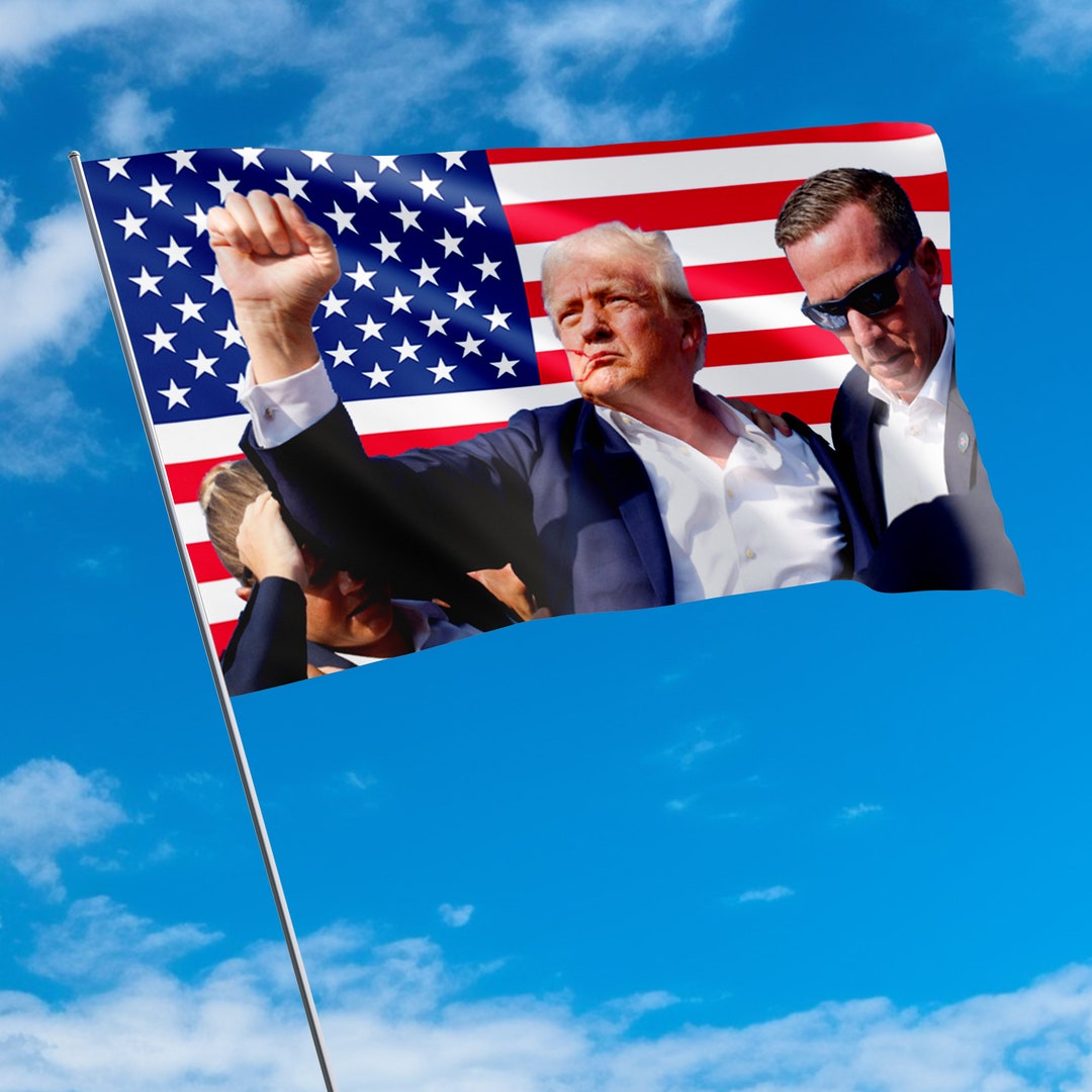 Classic Reproduction 2024 Trump Campaign Flag Limited Collection Hot ...