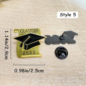 Enamel Pin Graduation,enamel Brooch,2025 Class Brooch,graduation ...