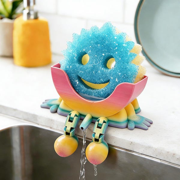 Scrub Buddy Holder - Etsy UK