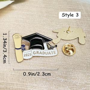 Enamel Pin Graduation,enamel Brooch,2025 Class Brooch,graduation ...