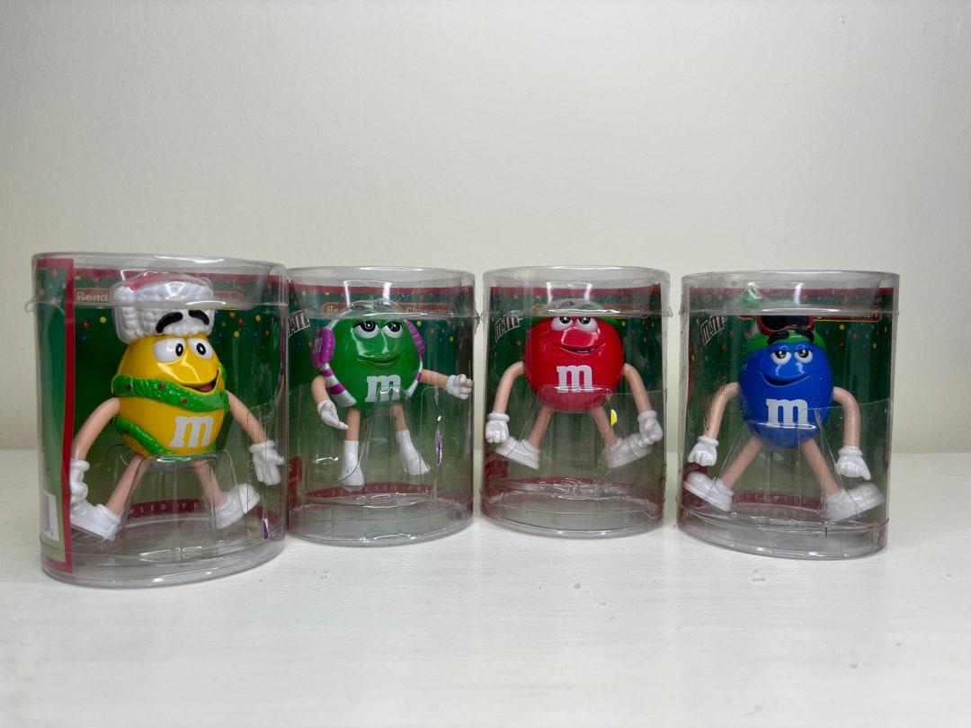 Set of All 4 M&ms Bendable Body Characters 2004 - Etsy