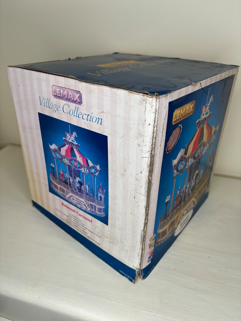 Lemax Village Collection Belmont Carousel - Etsy