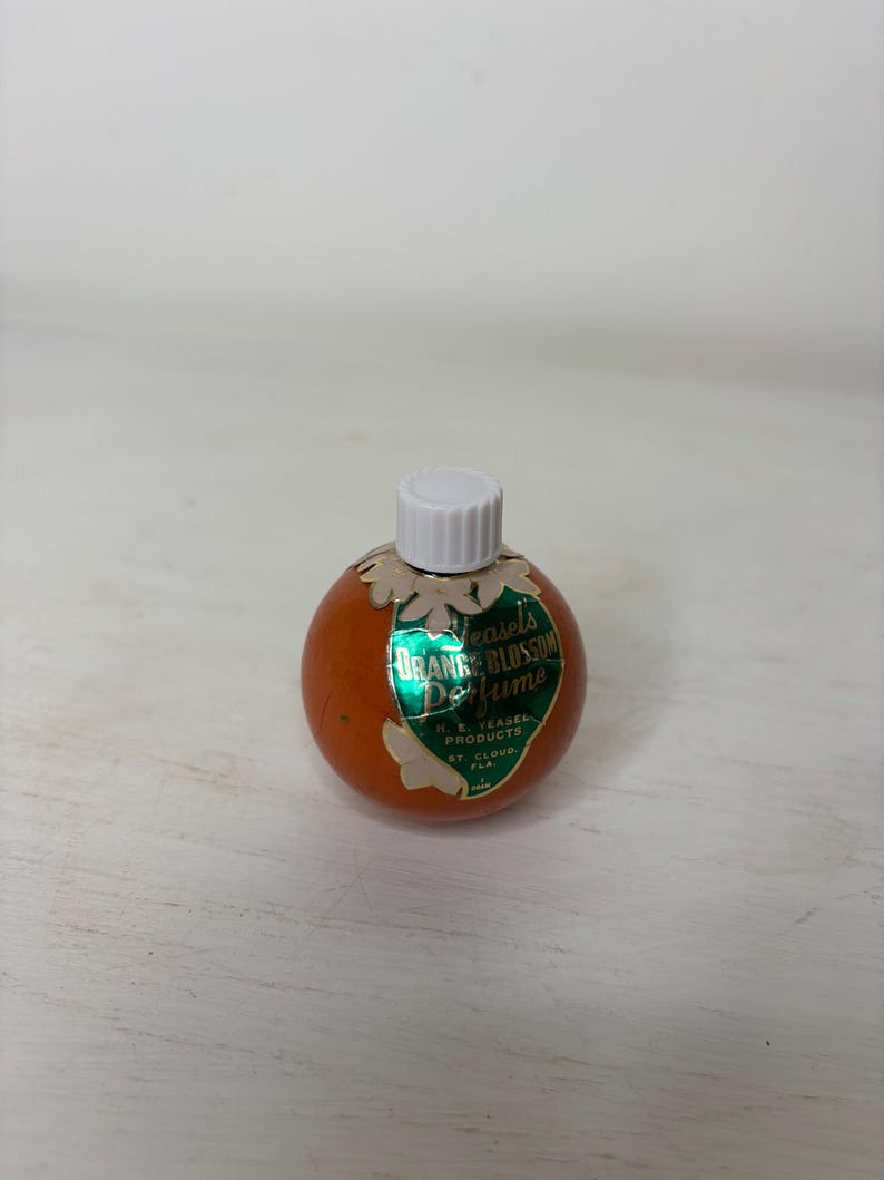 1960s Yeasel’s Orange Blossom Perfume Bottle - Etsy