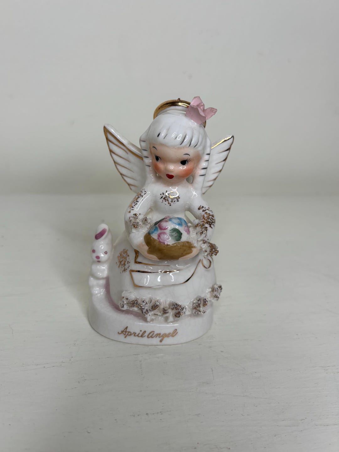 1950s Napco April Angel Birth Month Figurine - Etsy