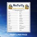 Nativity Word Scramble, Fun Nativity Game, Printable Nativity Game ...