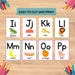 Alphabet Flash Cards, A-Z Cards, ABC Flash Cards, Educational Cards ...