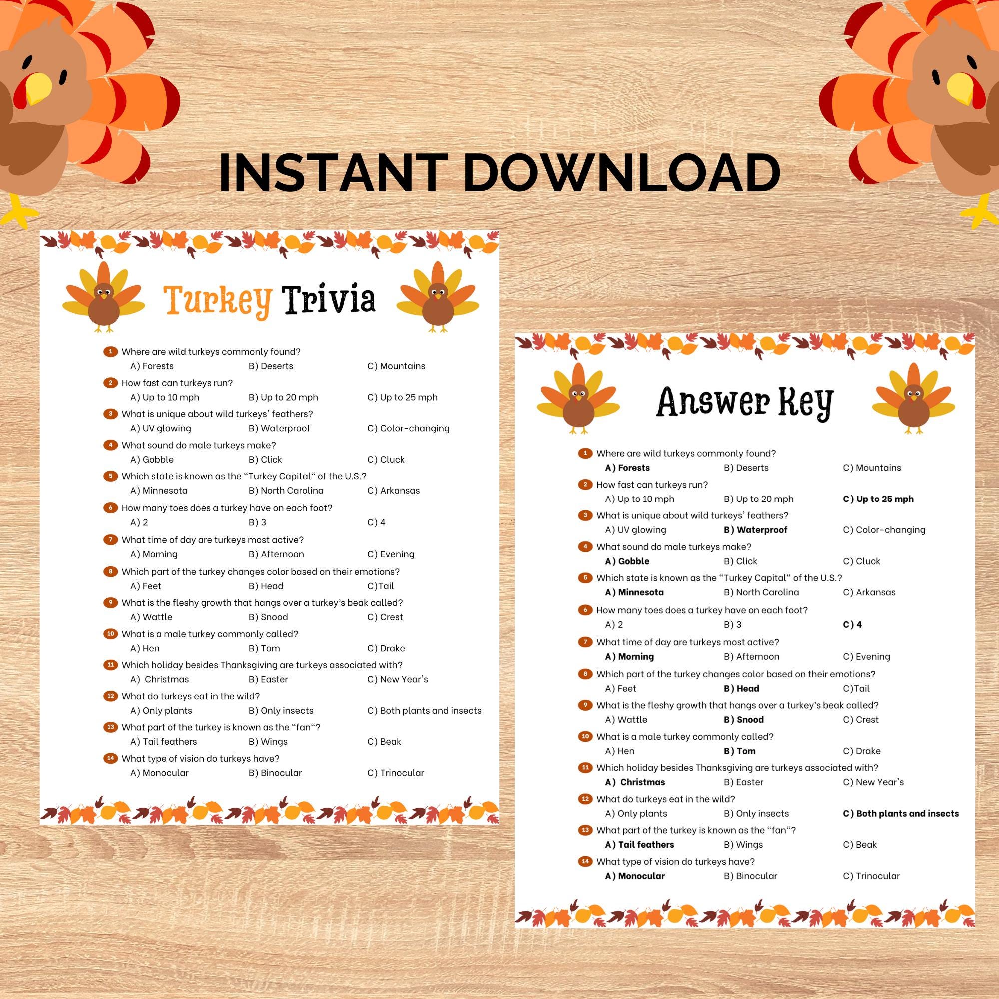 Thanksgiving Trivia, Pumpkin Trivia Game, Thanksgiving Trivia Quizzes ...
