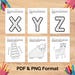 Alphabet Animal Dot Marker Pages, 52 Worksheets, Dot Marker, Toddler ...