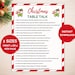 Christmas Table Talk, Family Game, Printable Xmas Game, Holiday ...