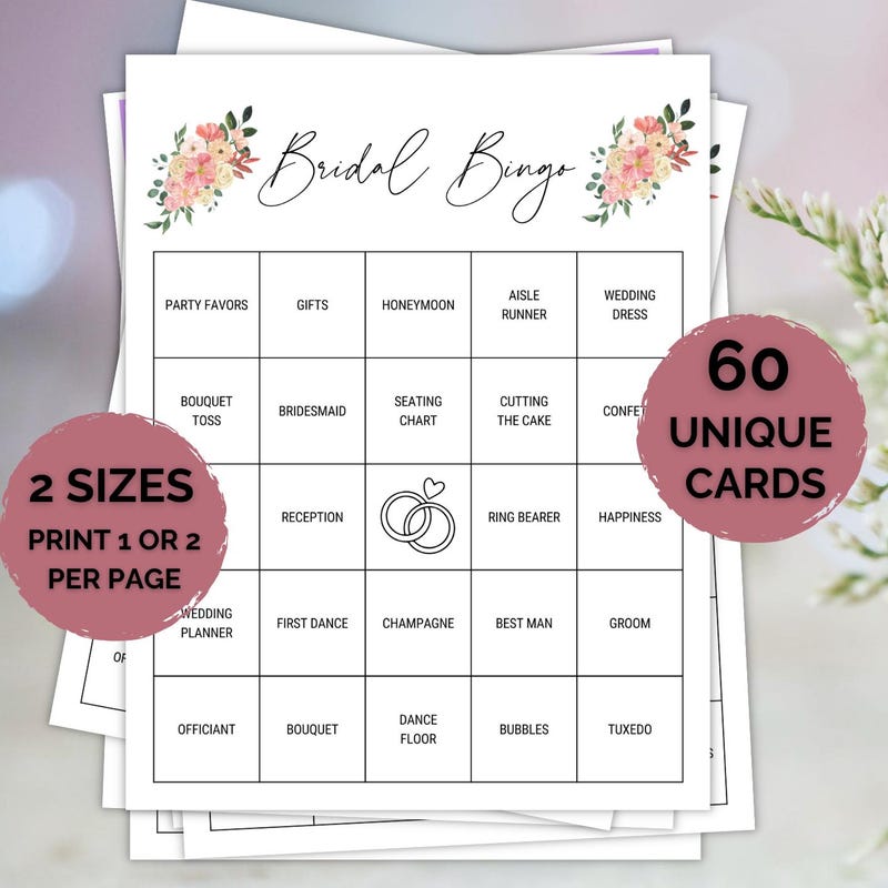 Couples Bingo Card - Etsy