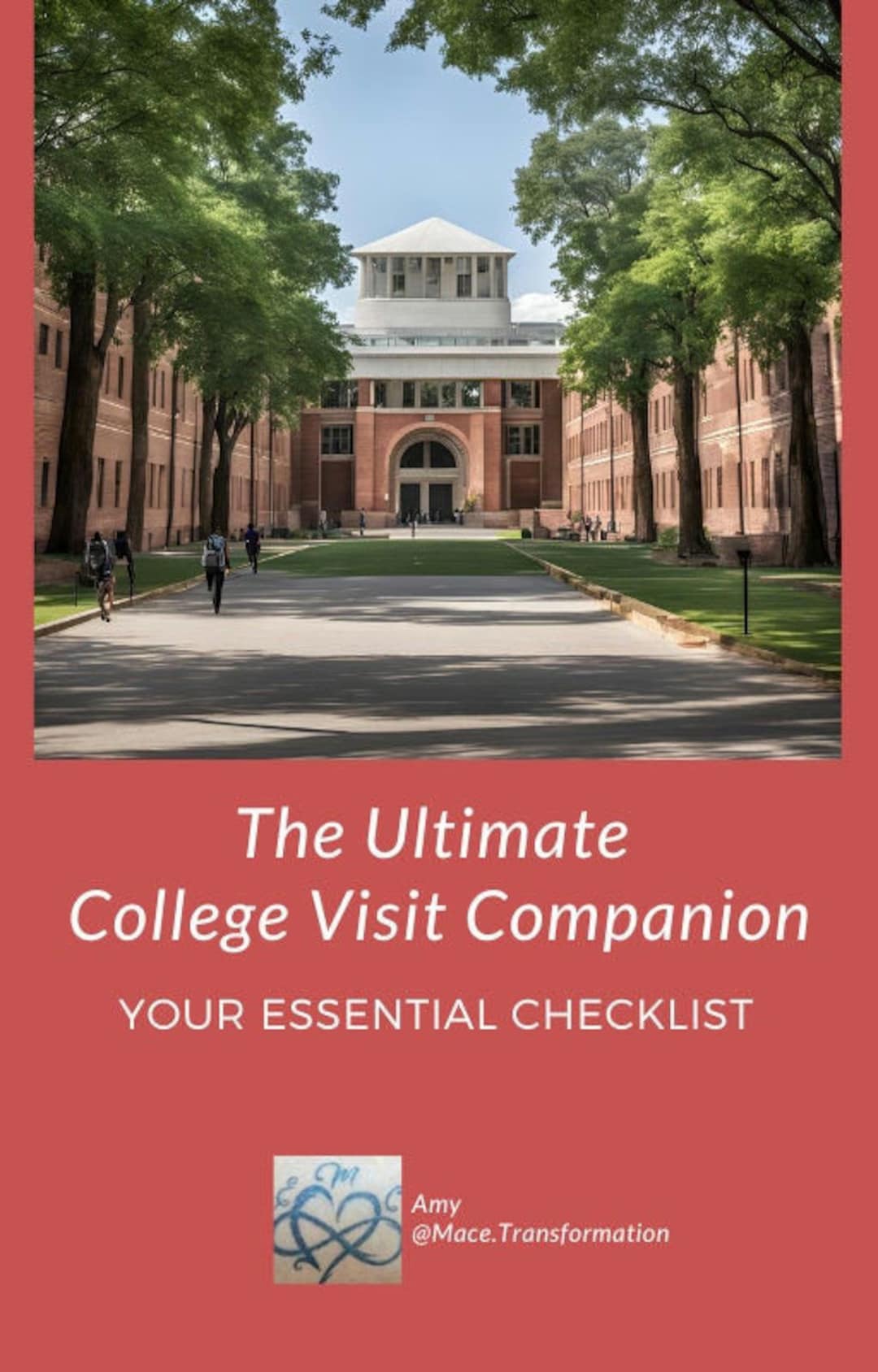 College Visit Companion Guide and Checklist - Etsy