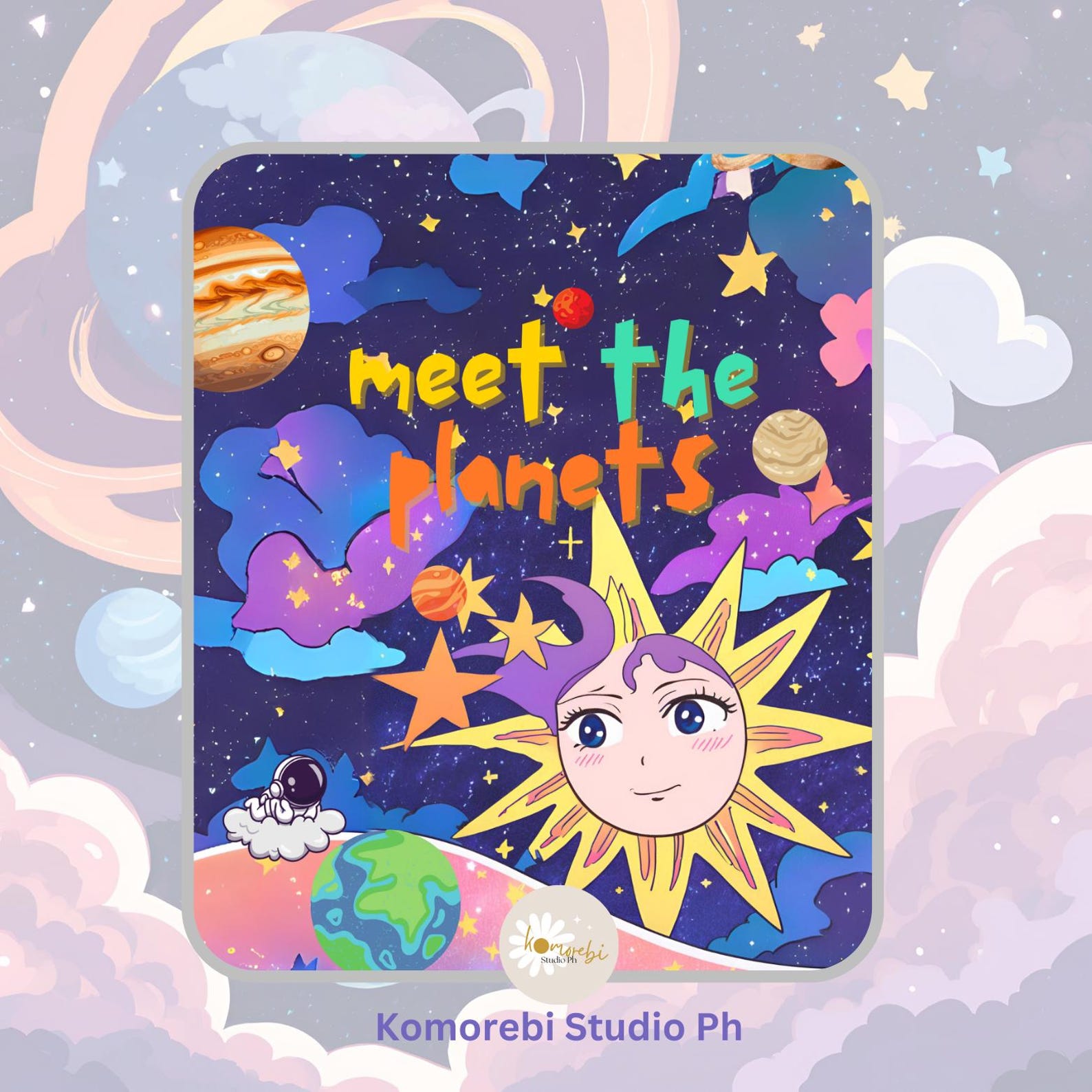 Meet the Planets Story Children Book Toddler, Fun, Educational ...