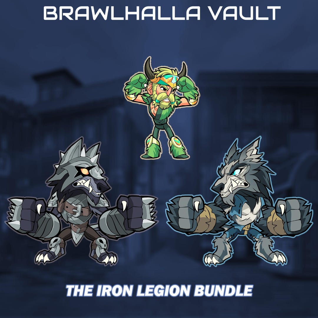 Brawlhalla Iron Legion Bundle - Etsy