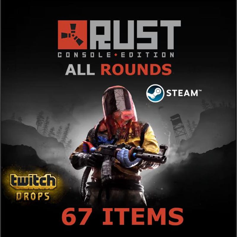 Rust Twitch Drops Video Games - Etsy