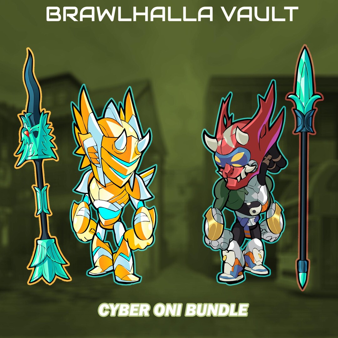 Brawlhalla Cyber Oni Bundle - Etsy