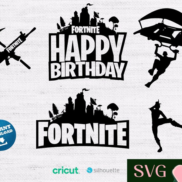 Fortnight Svg for Cricut - Etsy