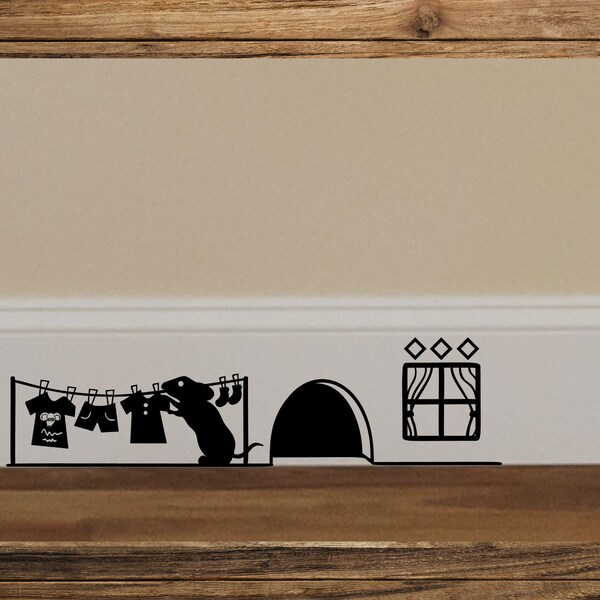 Mouse House Decal - Etsy