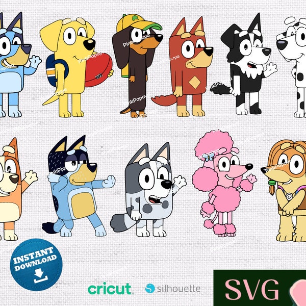 Coco Bluey Png - Etsy UK