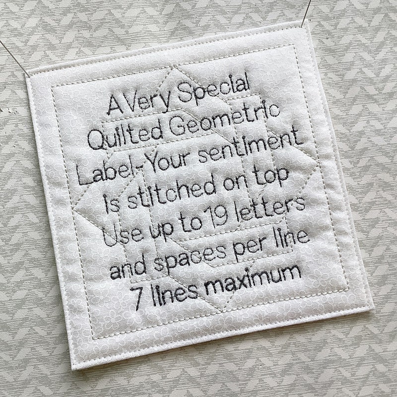 Quilt Labels Personalized - Etsy