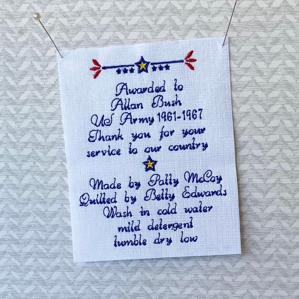 Quilts of Valor - Etsy