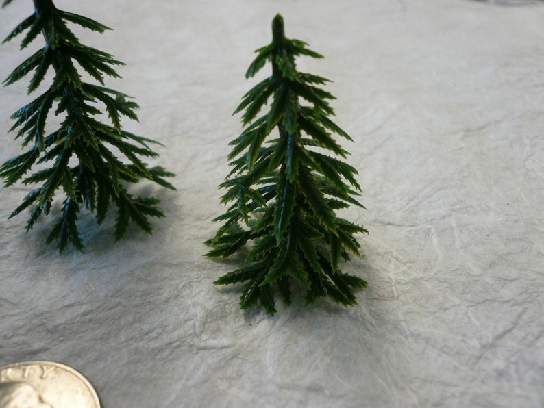 Vintage Plastic Pine Trees 6 - Etsy