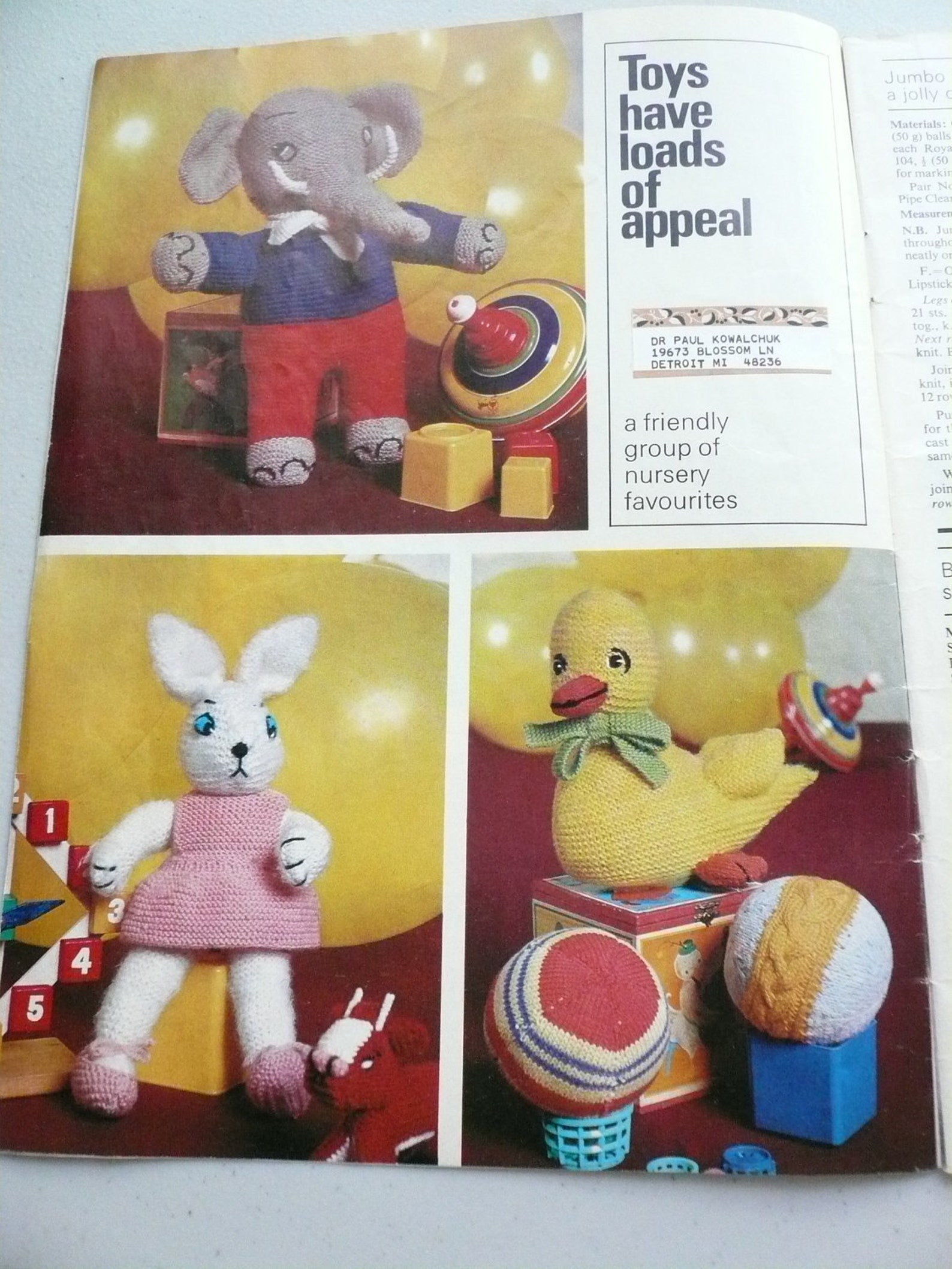 Patons Third Bazaar Book Vintage Needlework Patterns - Etsy