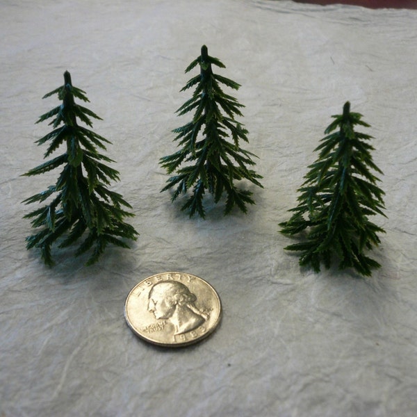Miniature Plastic Tree - Etsy