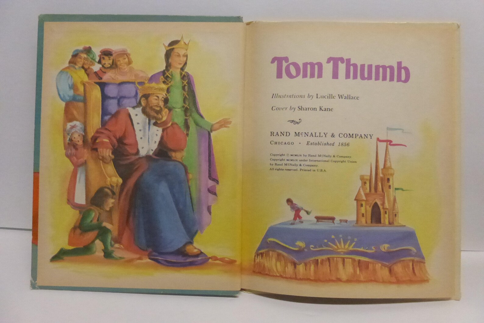Vintage Tip Top Elf Book Tom Thumb Illustrations by Lucille - Etsy
