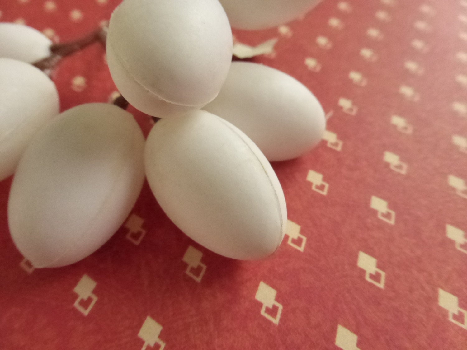 Vintage Miniature White Plastic Egg Pick NOS | Etsy