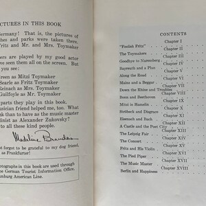 Vintage Children's Book Mitz and Fritz of Germany by Madeline Brandeis ...