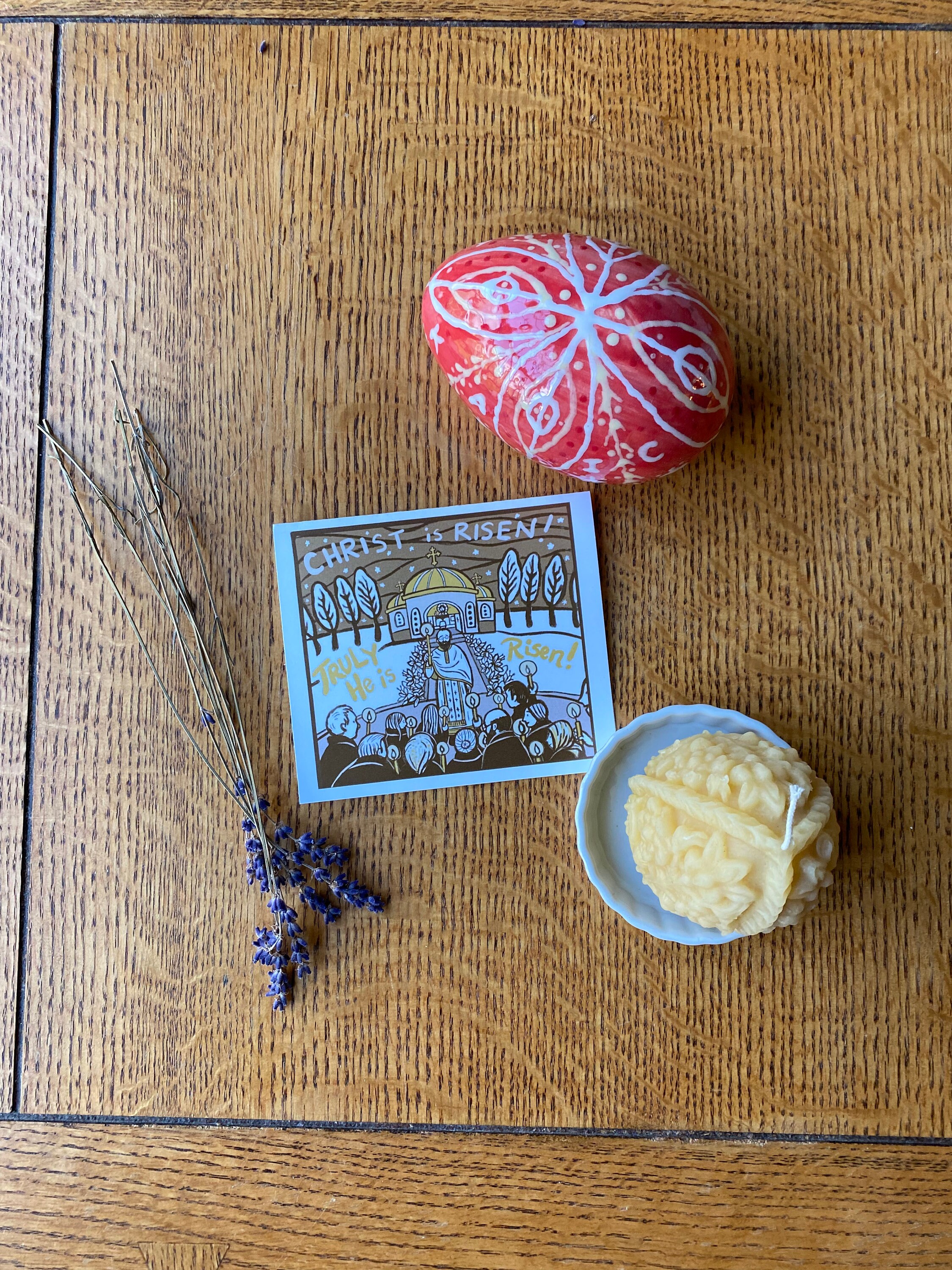 6 Pack Pascha Cards Christ is Risen Brown Tones Midnight - Etsy