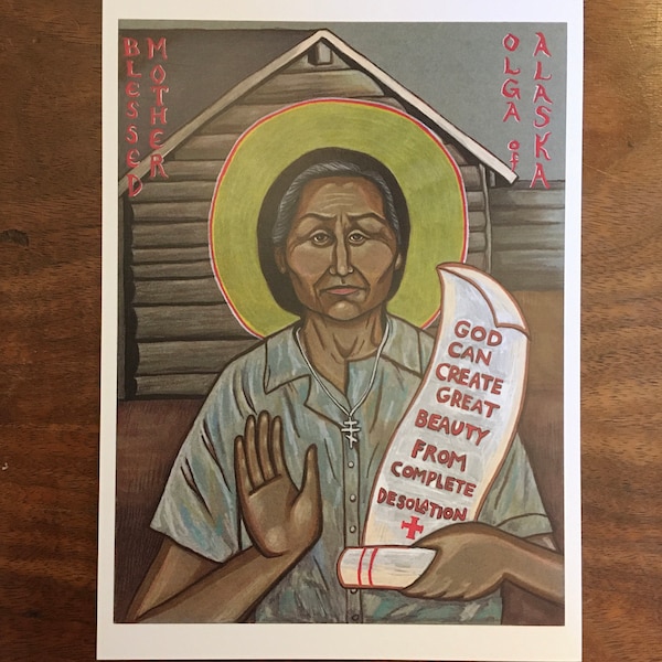 Olga of Alaska Icon - Etsy