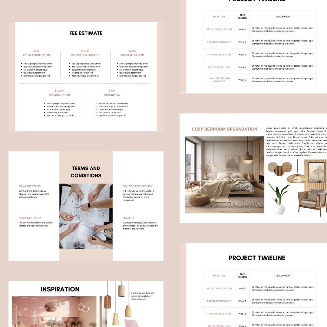 Proposal for Interior Design | Presentation on Interior Design | Canva ...